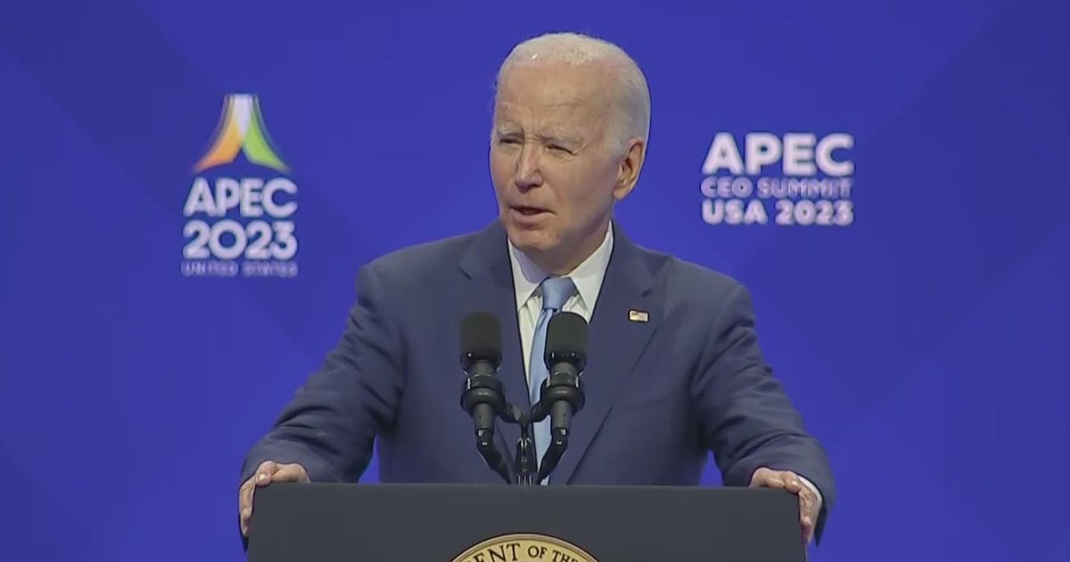President Biden addresses CEOs at APEC conference - CBS San Francisco