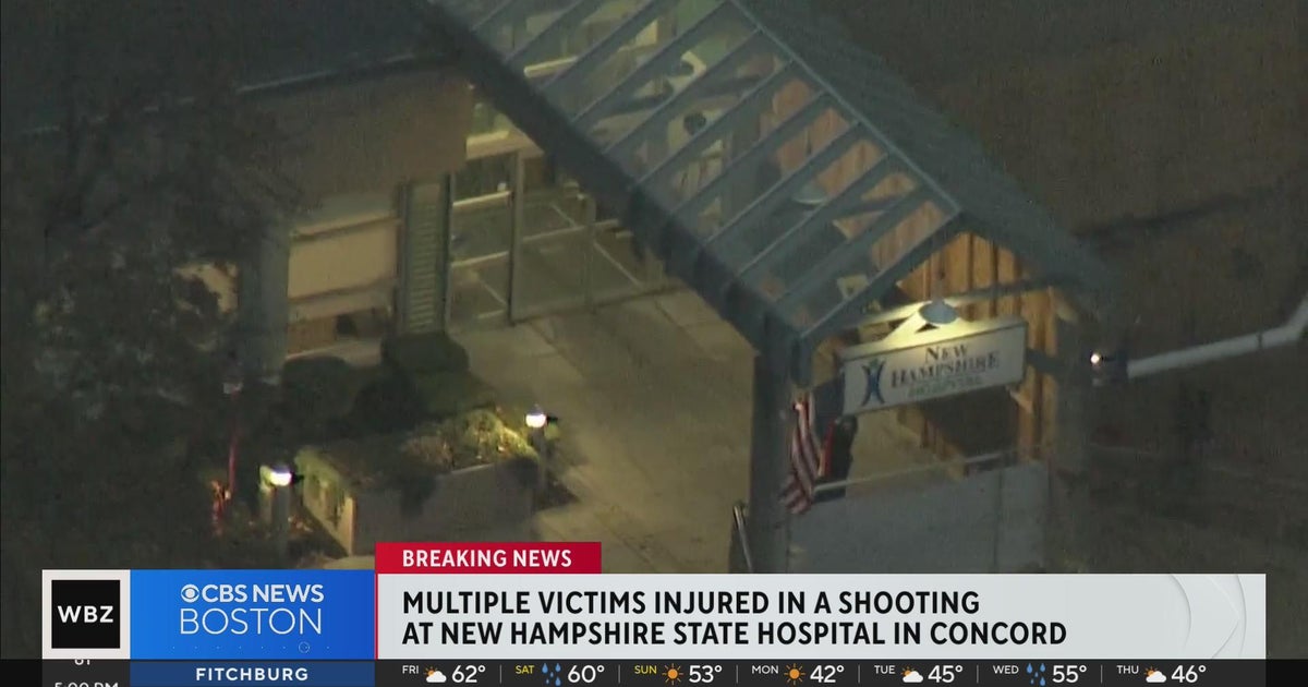 "Multiple victims" in Concord, NH State Hospital shooting; suspect dead - CBS Boston