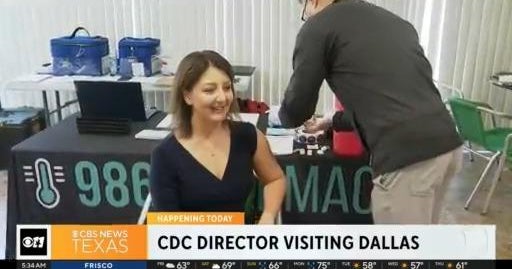 CDC director visiting Dallas - CBS Texas