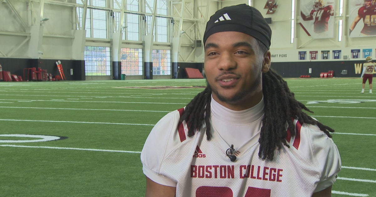 Boston College football senior Taji Johnson is a leader on and off the ...