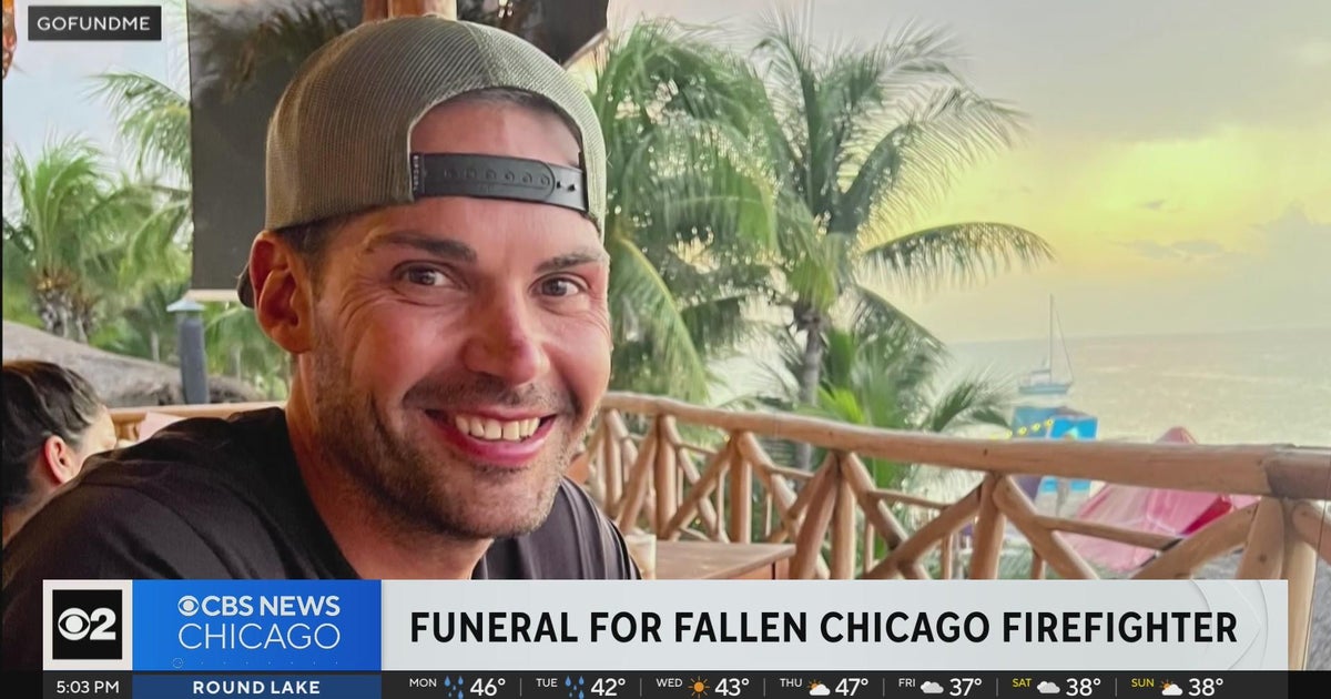 Funeral honors fallen Chicago Firefighter Andrew "Drew" Price - CBS Chicago