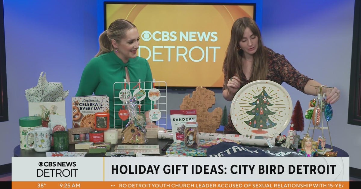 Holiday gift ideas from City Bird and Nest in Detroit - CBS Detroit