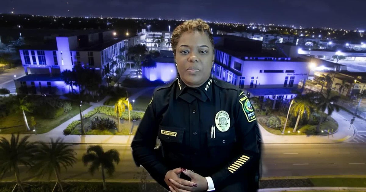 CBS News Miami's "kidcaster" interviews Miami Gardens police chief ...