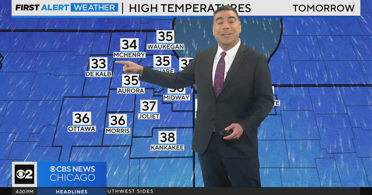 Chicago First Alert Weather: Colder temps on the way - CBS Chicago
