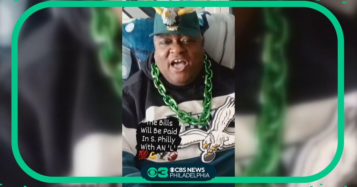 Monty G gets fans fired up for Eagles-Bills - CBS Philadelphia