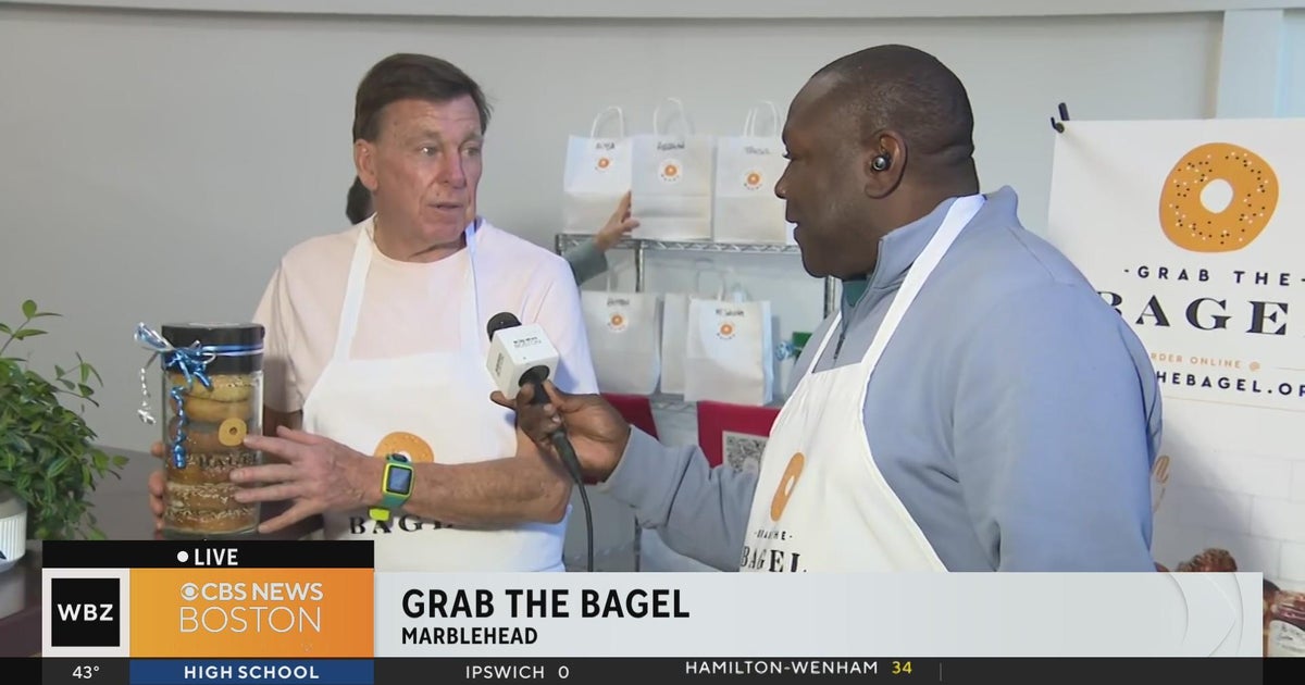 "Grab the Bagel" offers bagels for a good cause - CBS Boston