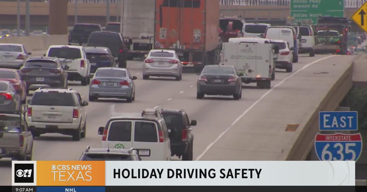 Holiday driving safety tips - CBS Texas