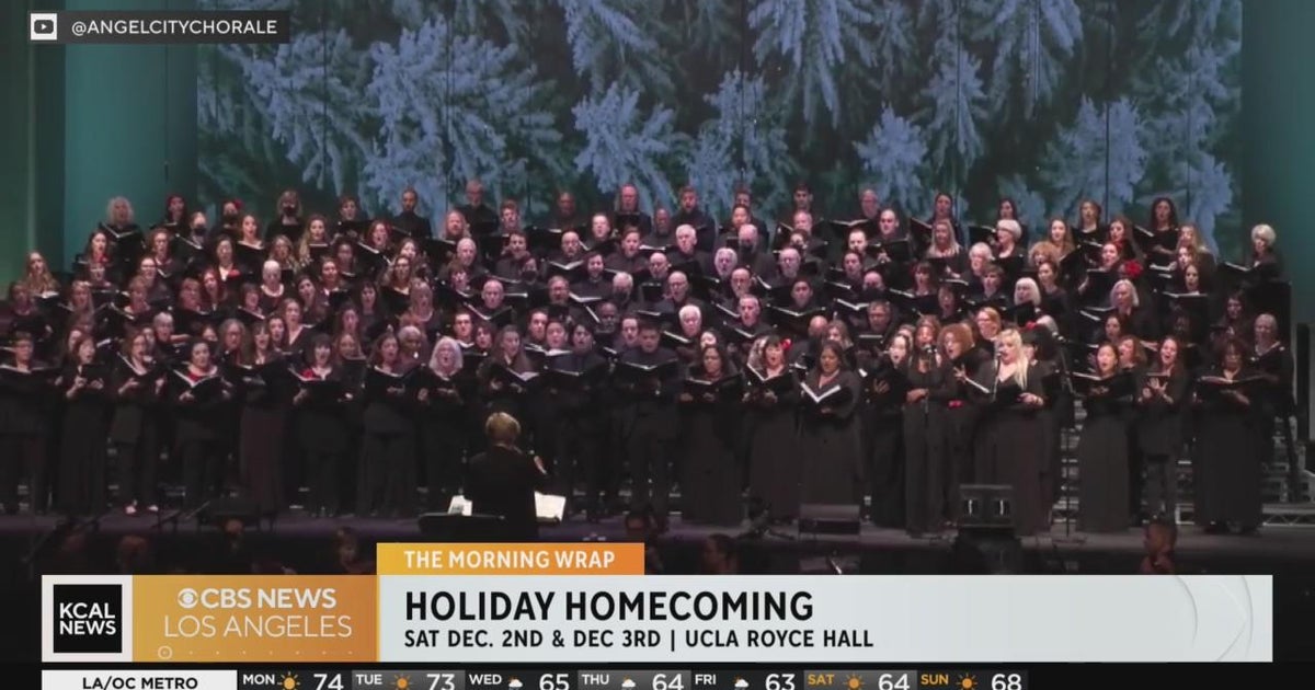 Previewing Angel City Chorale's Holiday Homecoming shows - CBS Los Angeles