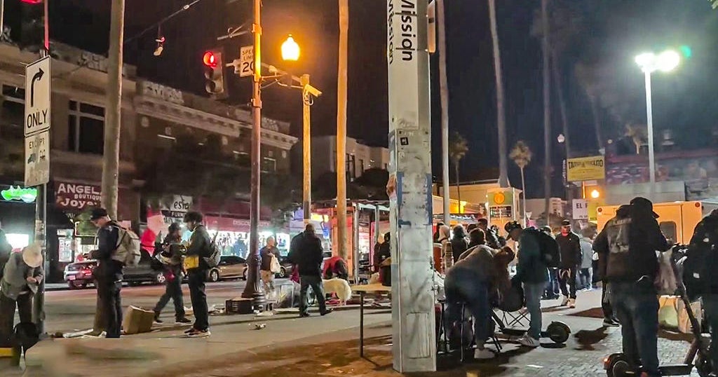 90-day ban on Mission Street vending starts Monday - CBS San Francisco