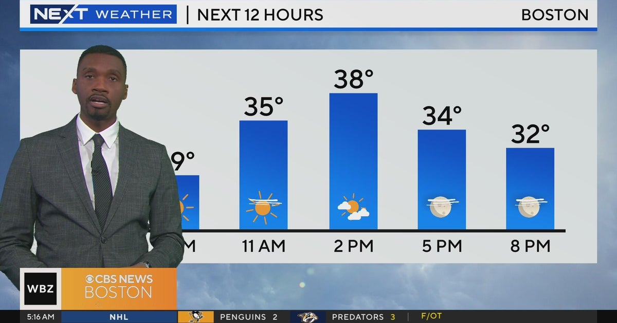 Next Weather: WBZ morning forecast for November 29, 2023 - CBS Boston