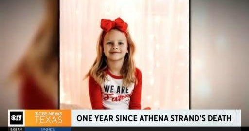 One year since Athena Strand's death - CBS Texas