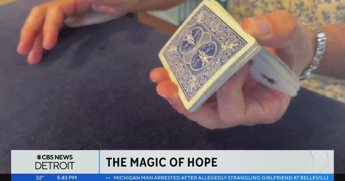 Michigan-based magician spreads the "Magic of Hope" - CBS Detroit
