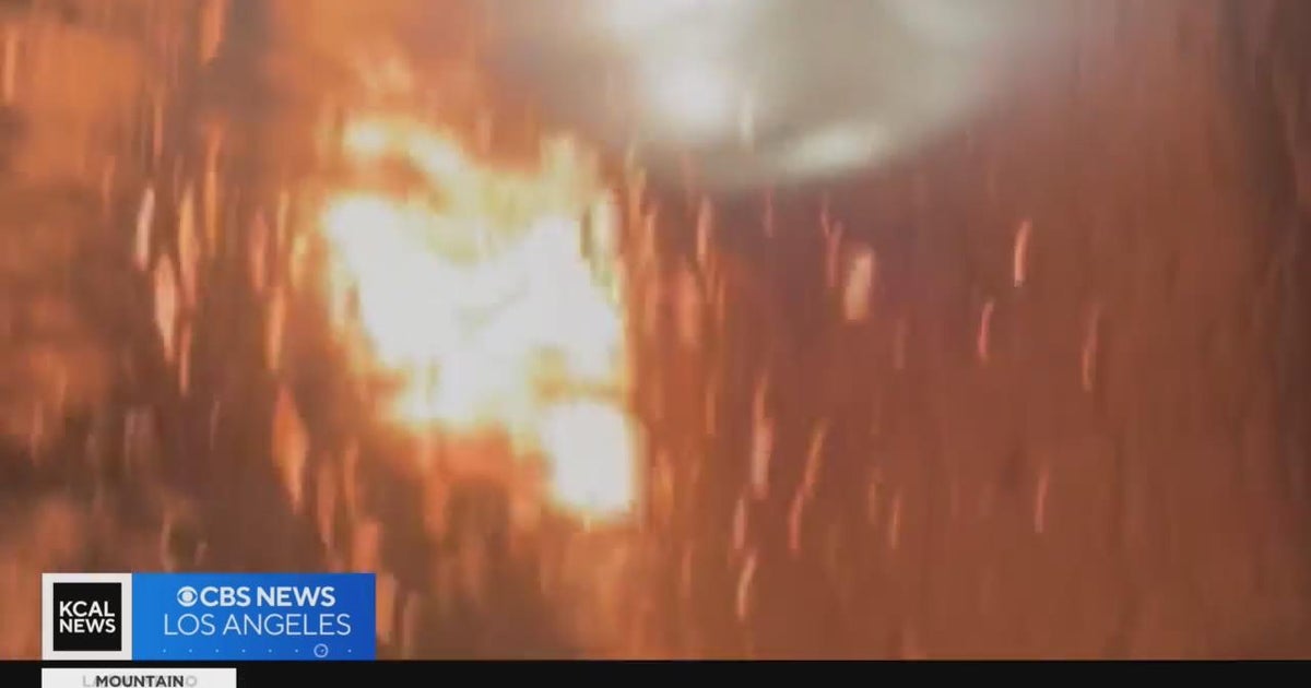 Vacant home bursts into flames, yards away from West Hollywood houses ...