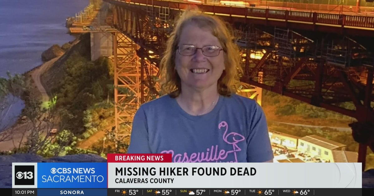 Missing hiker found dead in Calaveras County - CBS Sacramento