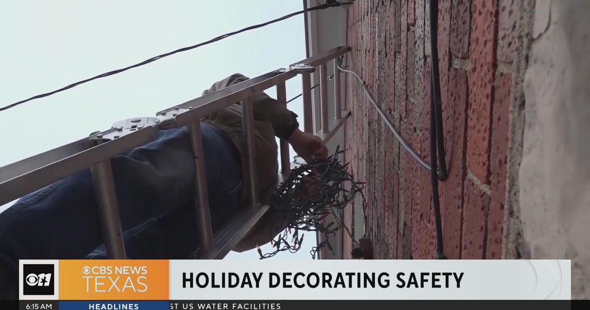 Remember these safety tips when decorating for the holidays - CBS Texas