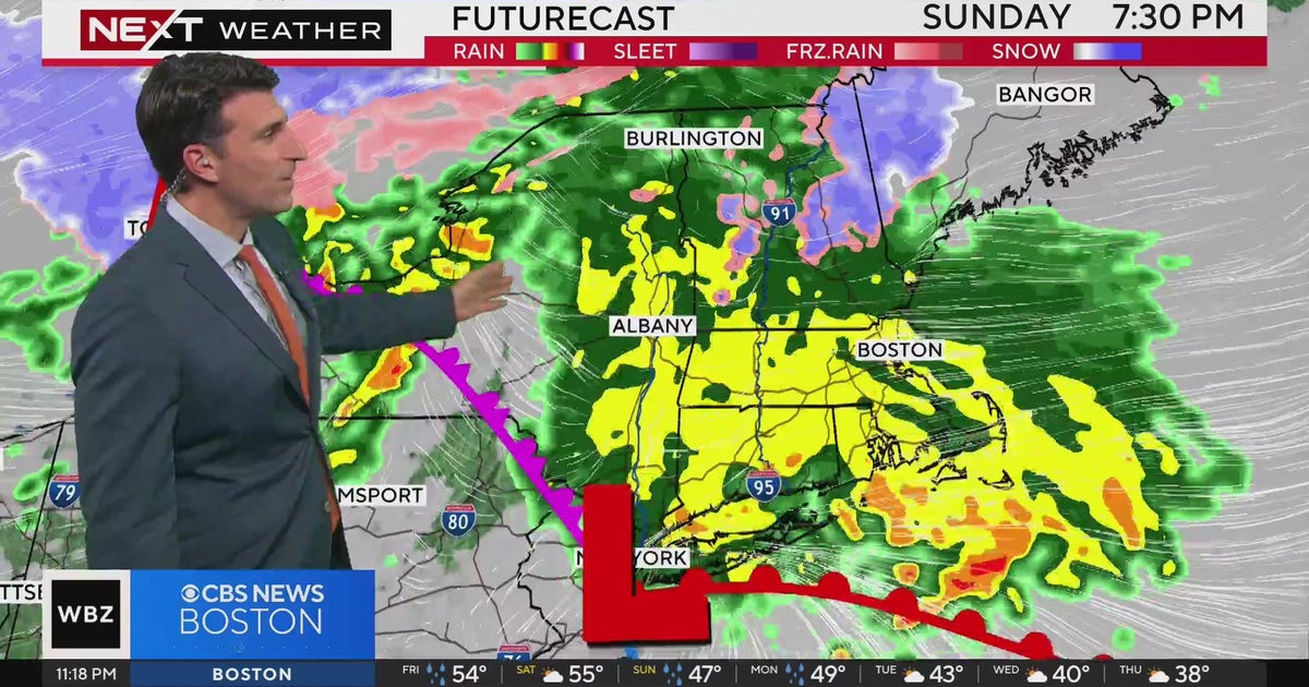 Next Weather: WBZ Forecast For December 1, 2023 - CBS Boston