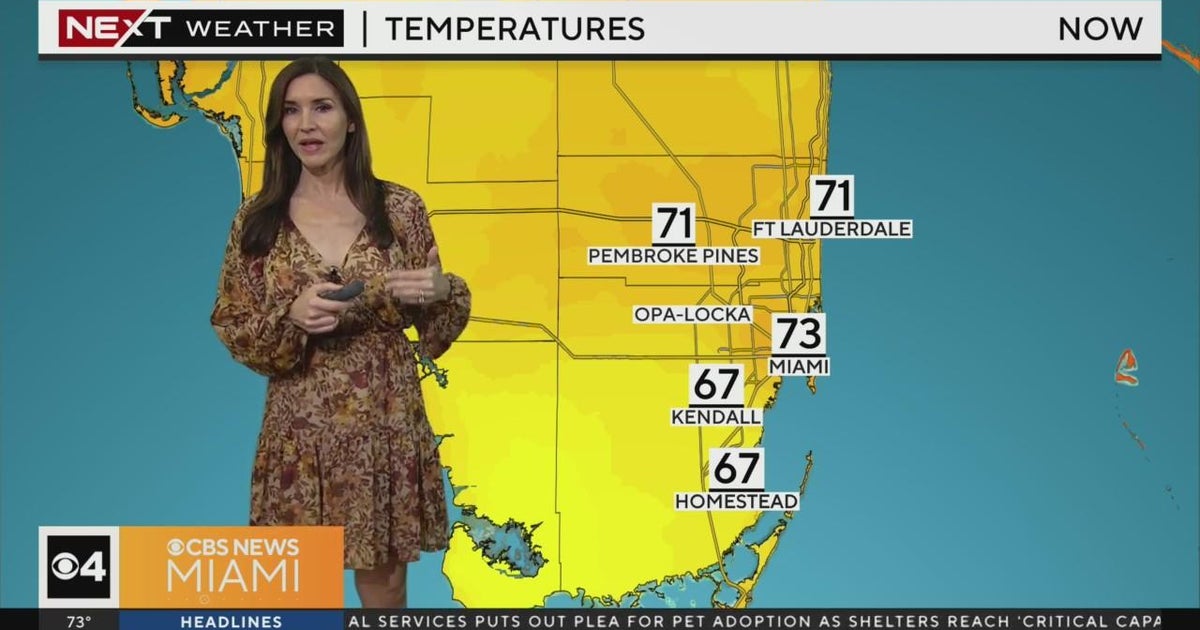 Miami weather for Monday, Dec. 4, 2023 - CBS Miami