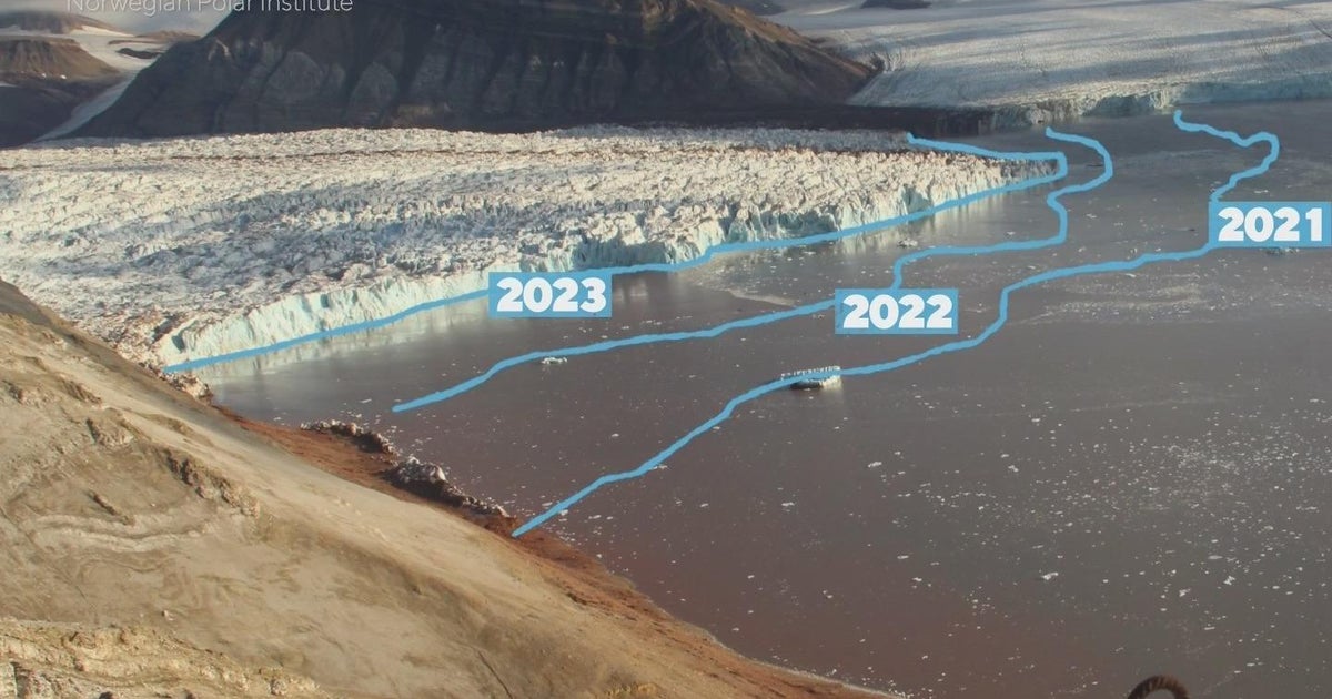 Project Earth: How melting glaciers in Arctic contribute to sea level rise - CBS San Francisco