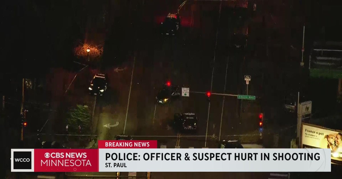Developing: Officer and suspect hurt in St. Paul shooting - CBS Minnesota