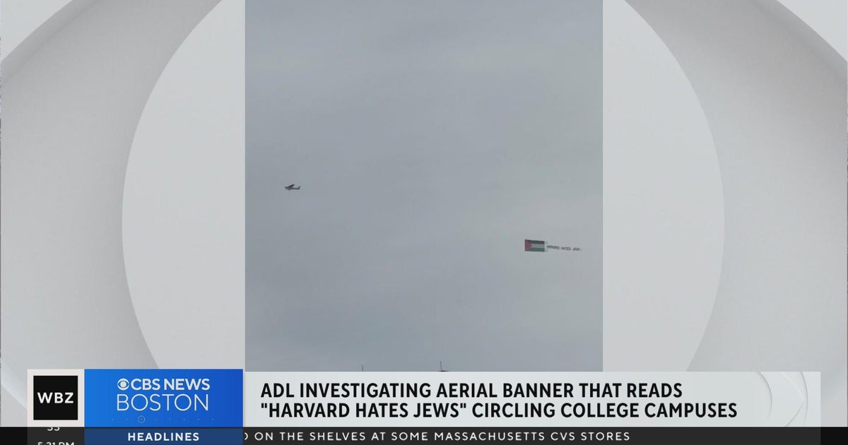 Plane with "Harvard hates Jews" banner seen flying over college ...