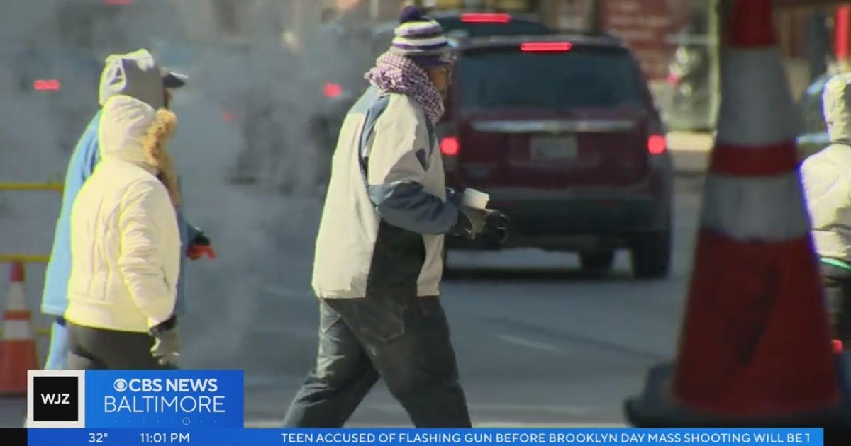 First cold-related death of winter season reported in Maryland - CBS ...