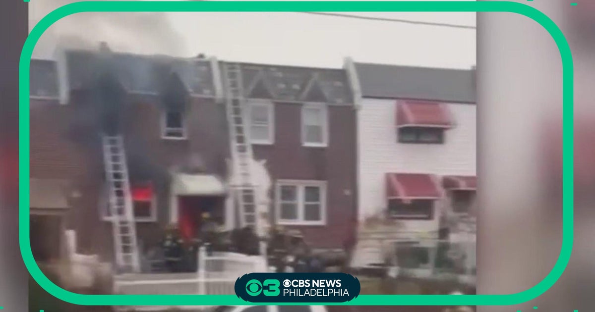 7 sent to hospital after fire in Philadelphia's Mayfair section - CBS ...