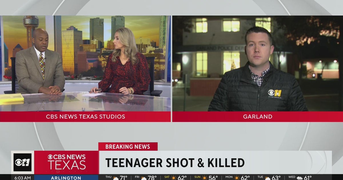 Teenager shot and killed - CBS Texas