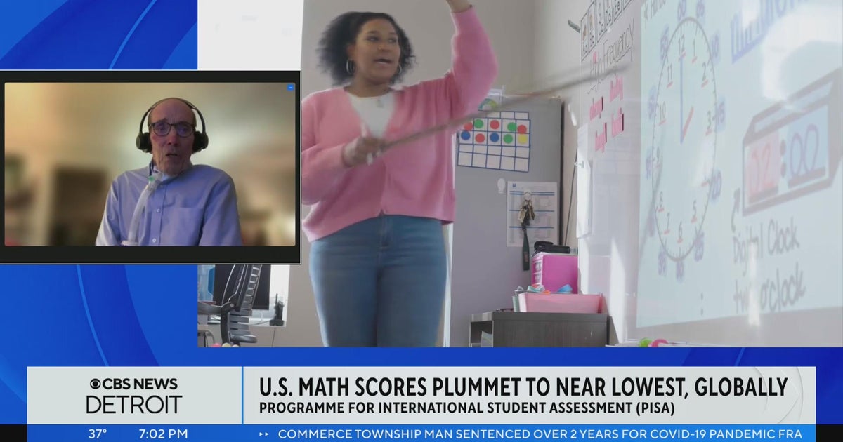 Analyzing math scores among US students - CBS Detroit