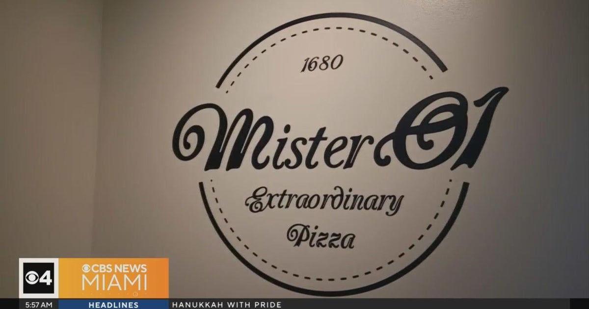 Mr. O1 Pizza featured in Taste of the Town - CBS Miami