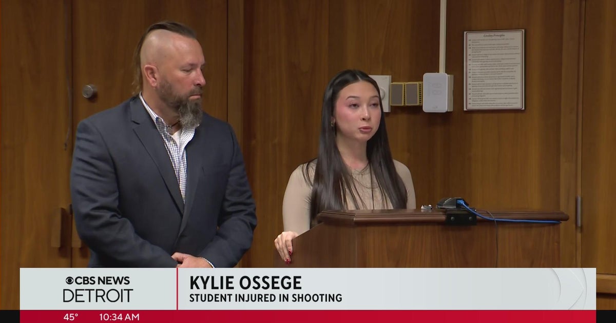 Oxford High School shooting survivor Kylie Ossege delivers impact ...