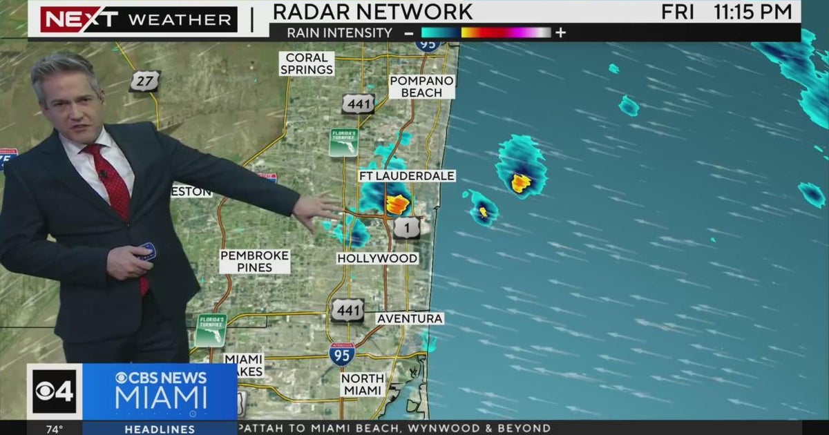 NEXT Weather forecast for Friday 12/8/23 11PM - CBS Miami