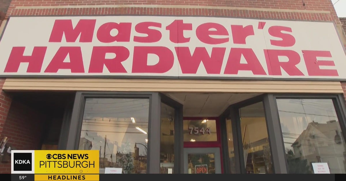 Swissvale hardware store closing down after 36 years in business - CBS ...