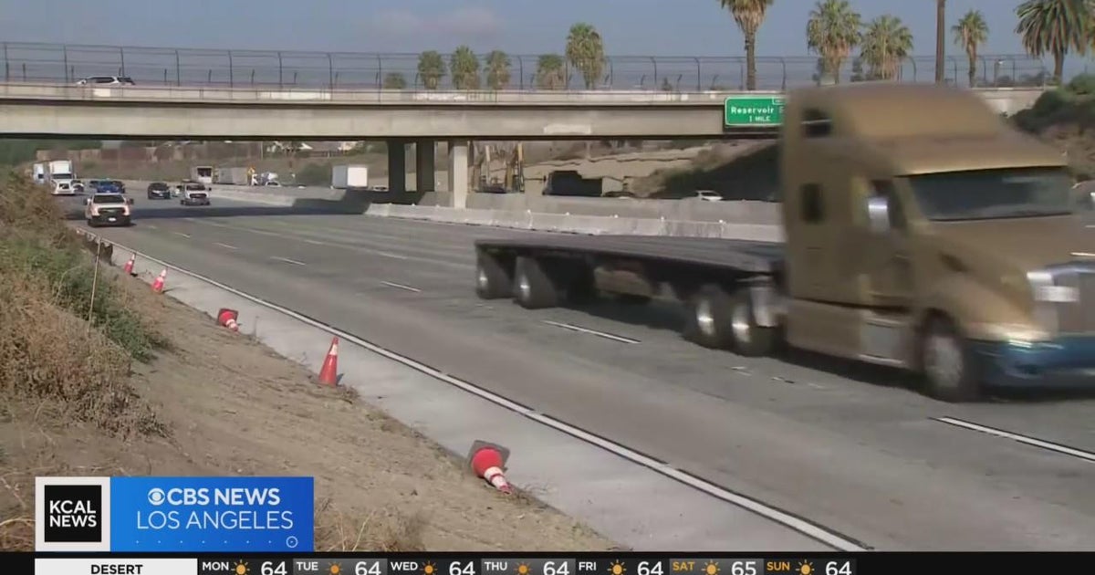 91 Freeway closed to start construction on new interchange project ...
