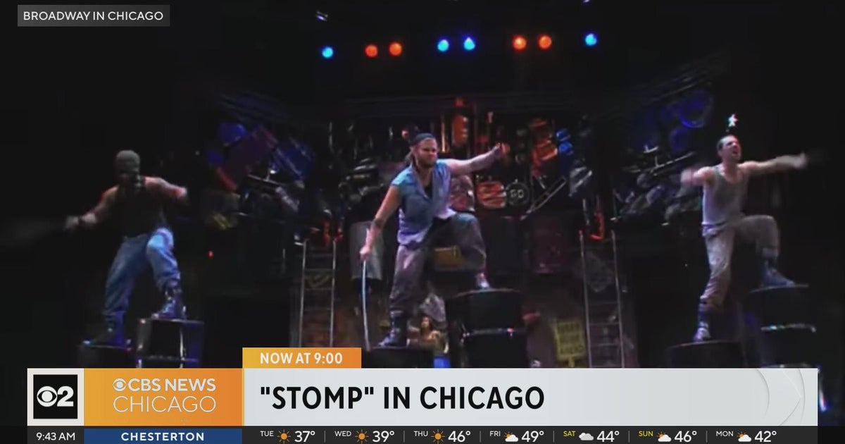 "Stomp" playing at Broadway Playhouse at Water Tower Place - CBS Chicago