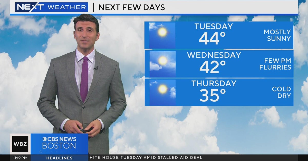 Next Weather: WBZ Forecast For December 11 - CBS Boston