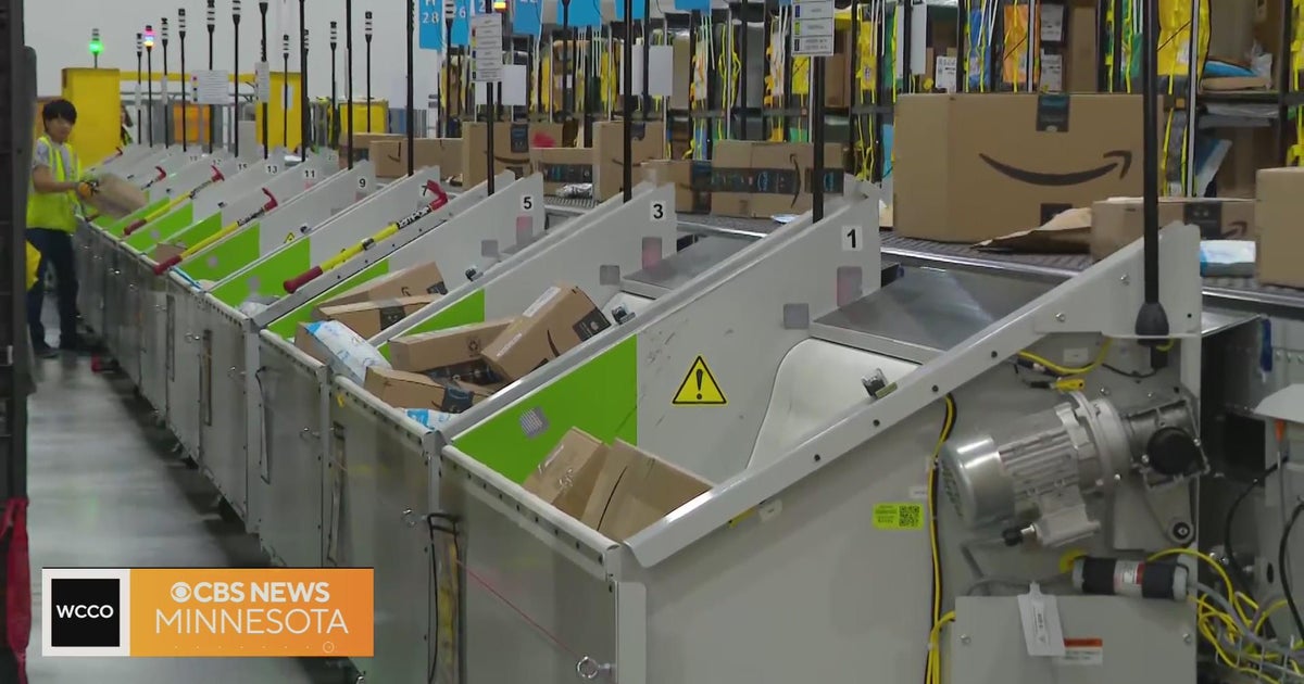 Amazon Fulfillment Center buzzing with holiday shipping excitement ...