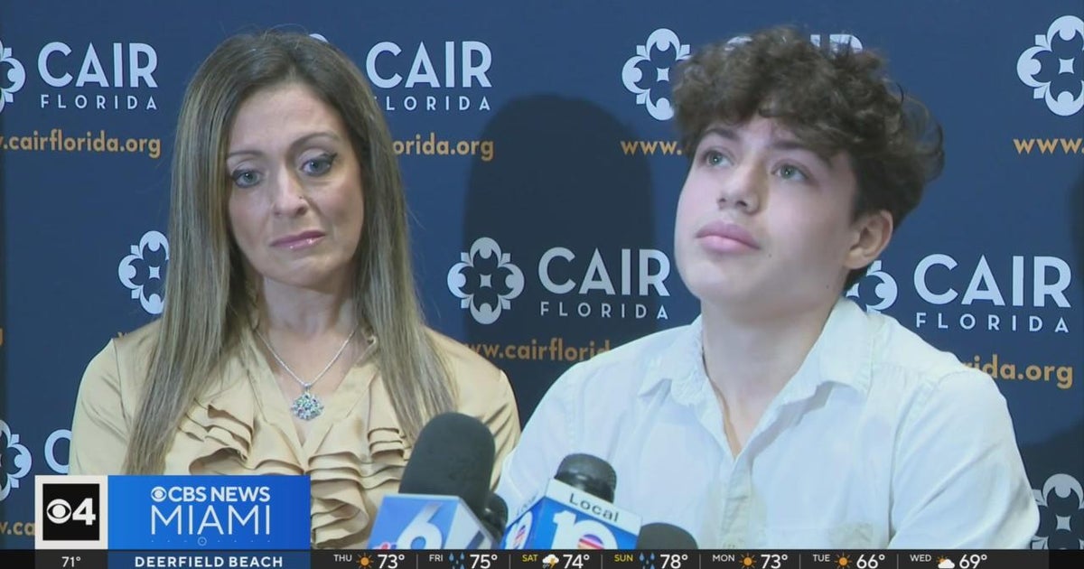 Expelled student says he is unfairly paying the price - CBS Miami