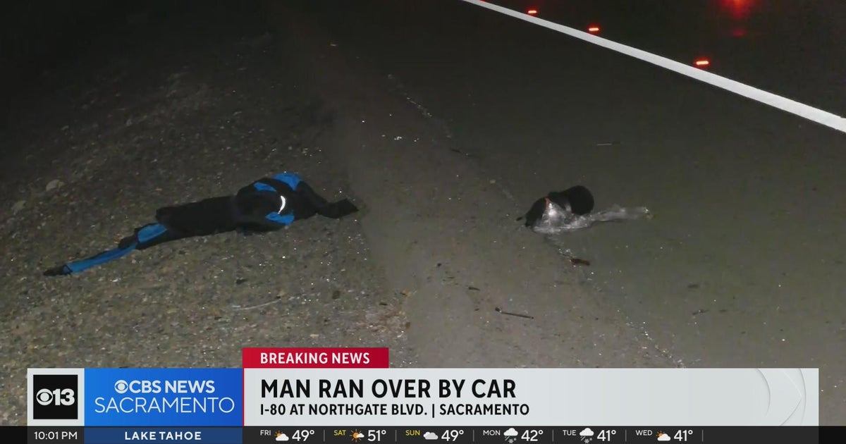 Driver sought after man ran over by car in Sacramento - CBS Sacramento
