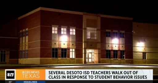 Several DeSoto ISD teachers walk out in response to student behavior ...