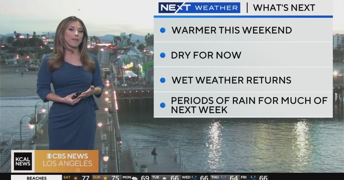 Alex Biston's weather forecast (Dec. 16) - CBS Los Angeles