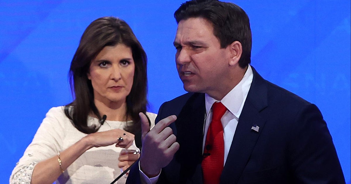 Nikki Haley-Ron DeSantis feud playing out in Iowa - CBS News