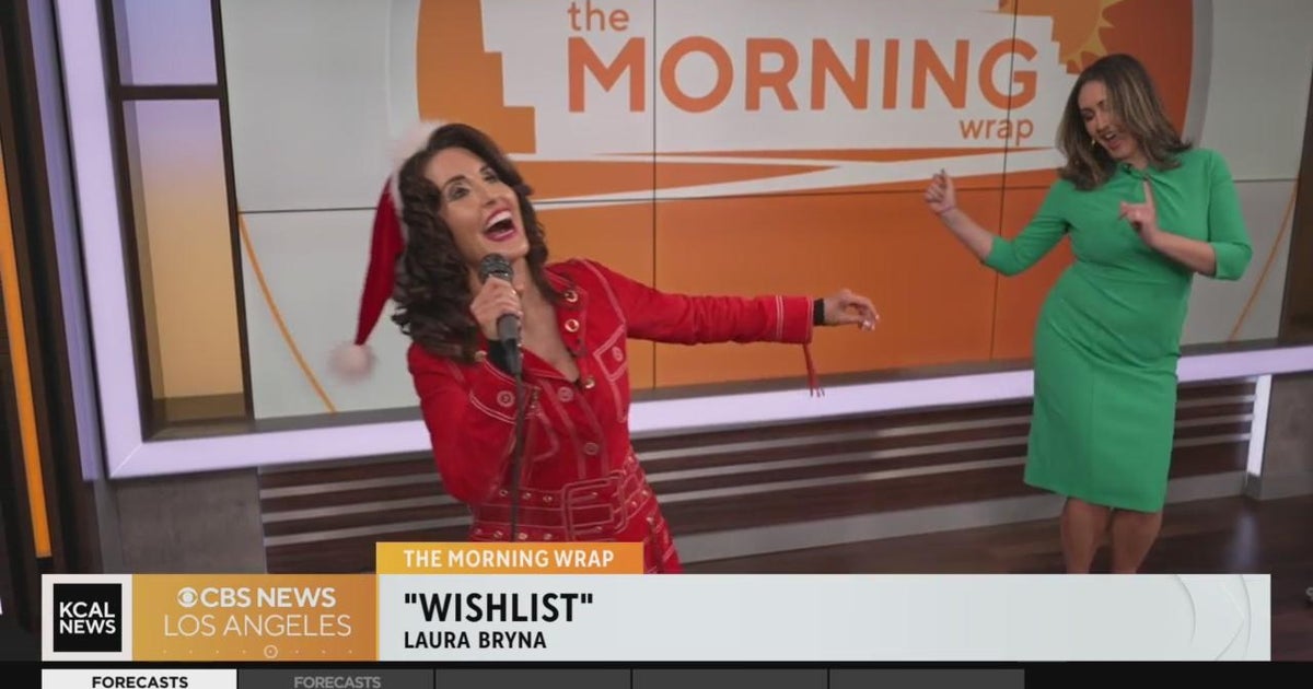Laura Bryna belts holiday hit "Wishlist" on The Morning Wrap - CBS Los ...