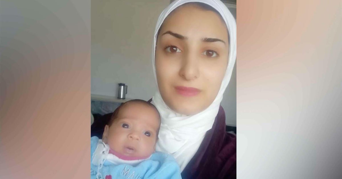 Gaza mom separated from baby at birth, reunited after 50 days - CBS News