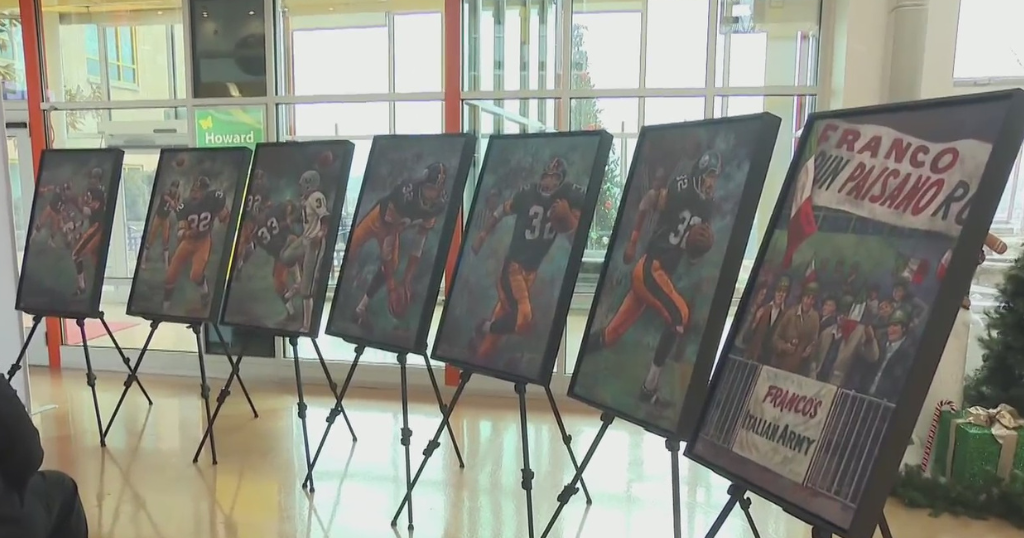 Limited-edition Immaculate Reception prints donated to Children's ...