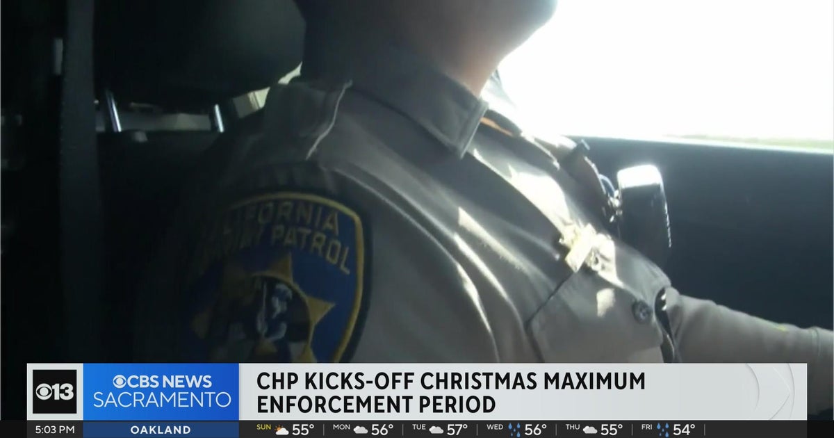 CHP kicks off maximum-enforcement period - CBS Sacramento