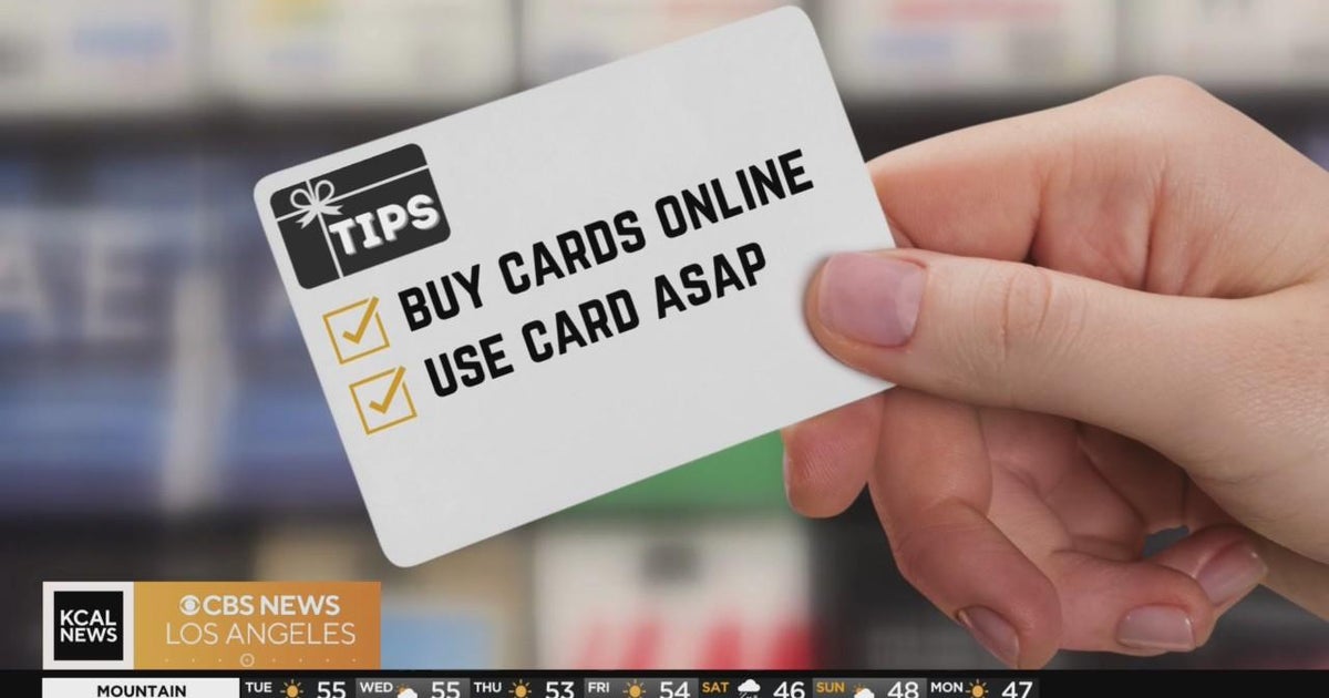 Gift card fraud: On Your Side - CBS Los Angeles