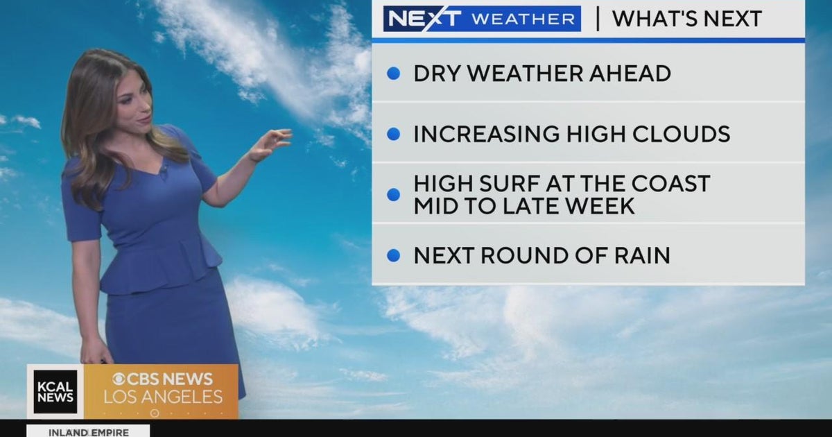 Alex Biston's weather forecast (Dec. 26) - CBS Los Angeles