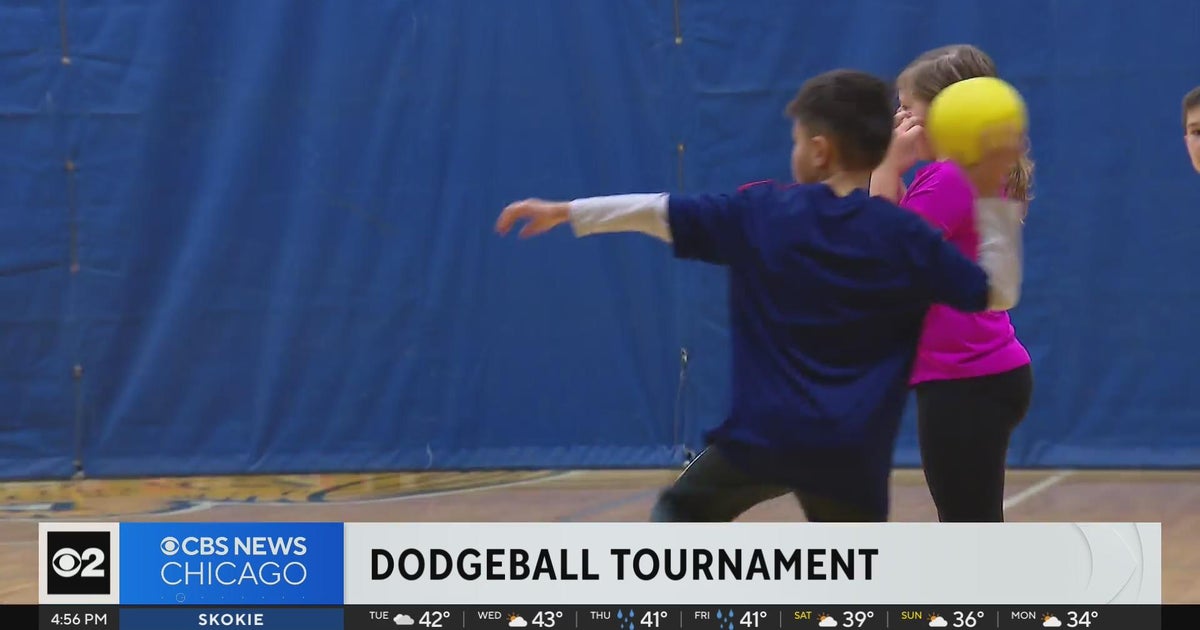 Chicago kids play in annual holiday dodgeball tournament - CBS Chicago