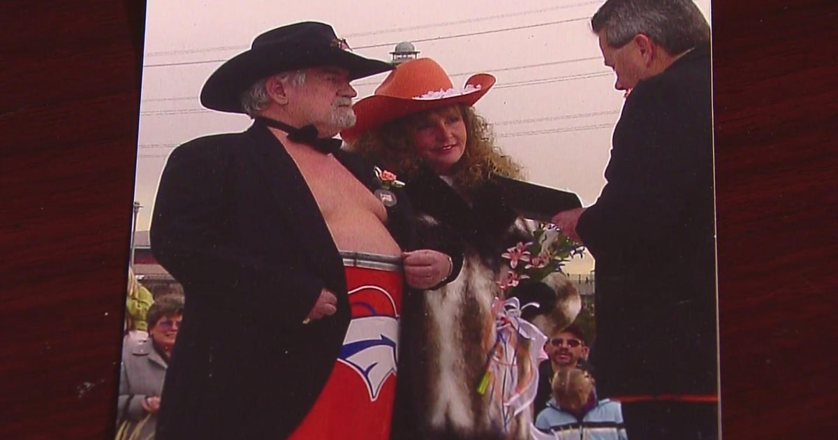 Broncos OG superfan Barrel Man's legacy lives on - CBS Colorado