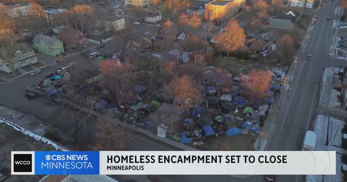 Minneapolis to close homeless encampment on Jan. 4 - CBS Minnesota